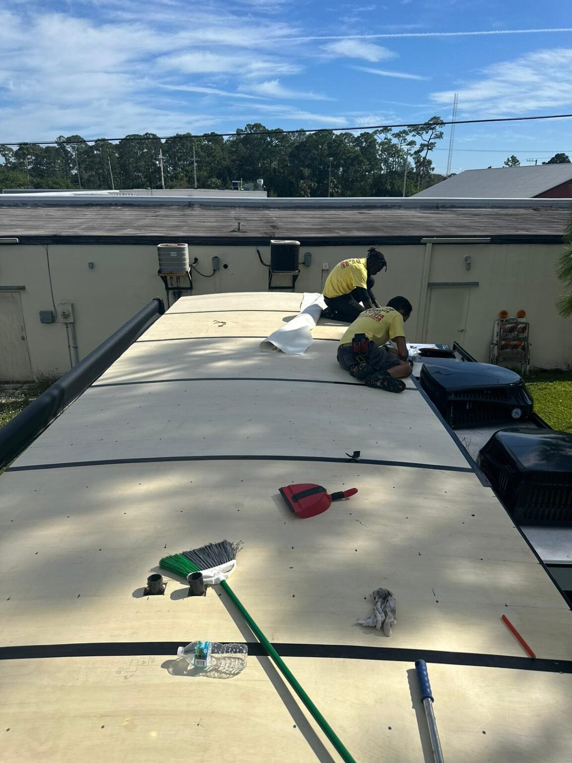 Projects Gallery - RV Roof Maintenance and Repair
